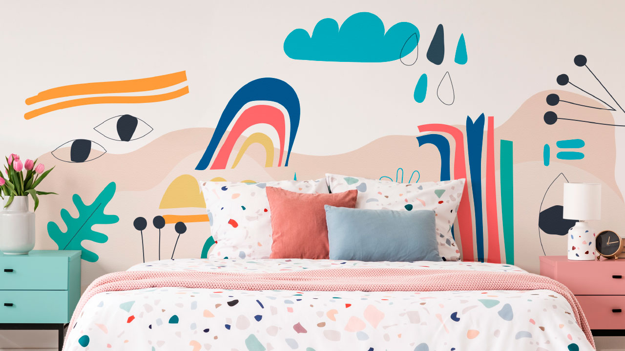 5 murales que puedes hacer en casa - Inspírame Corona
