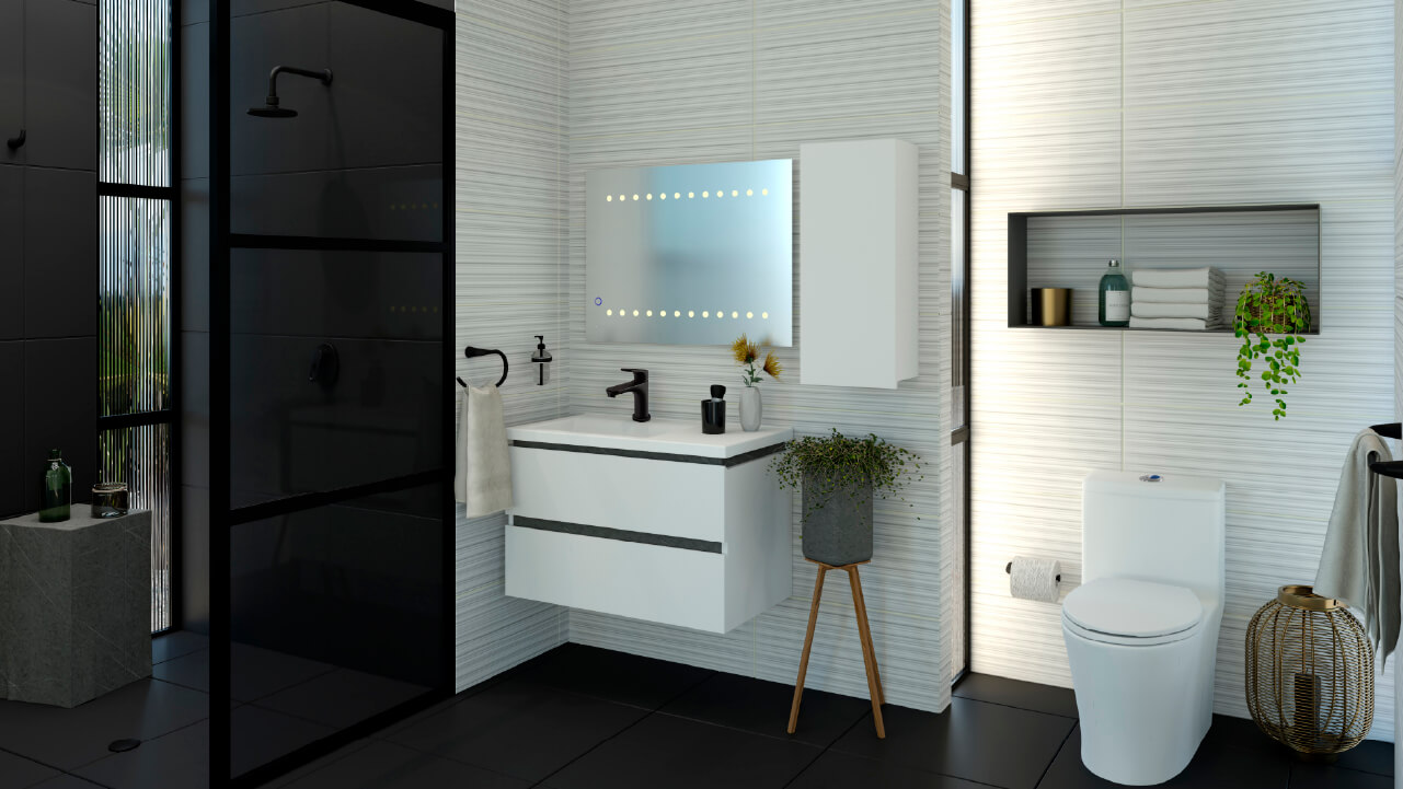 7 fotos de nichos para baños modernos - Inspirame Inspírame Corona